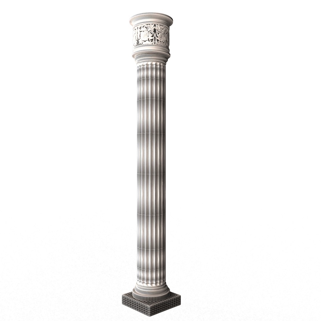 Column Capital 01103 3D Model - TurboSquid 2172511