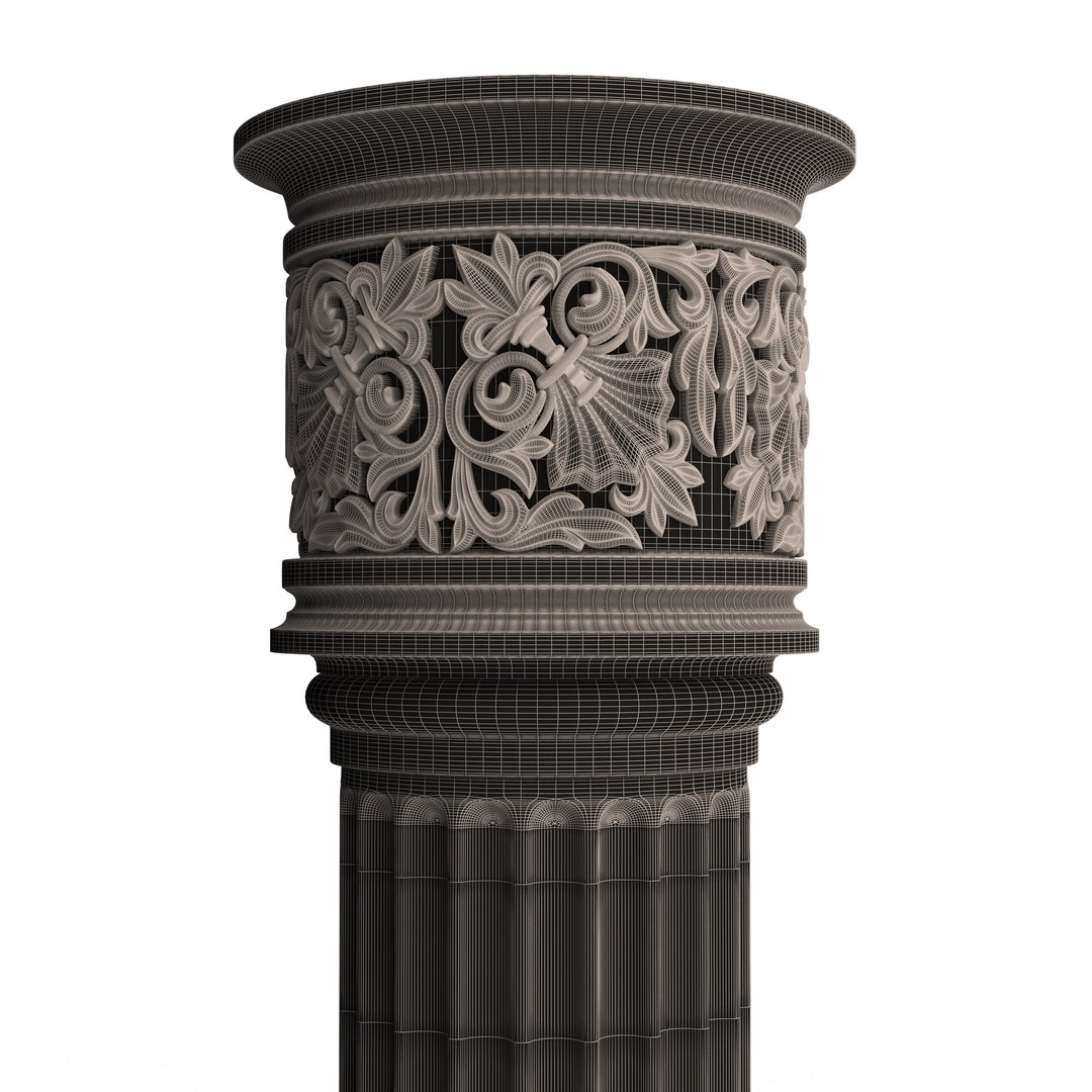 Column Capital 01103 3D Model - TurboSquid 2172511