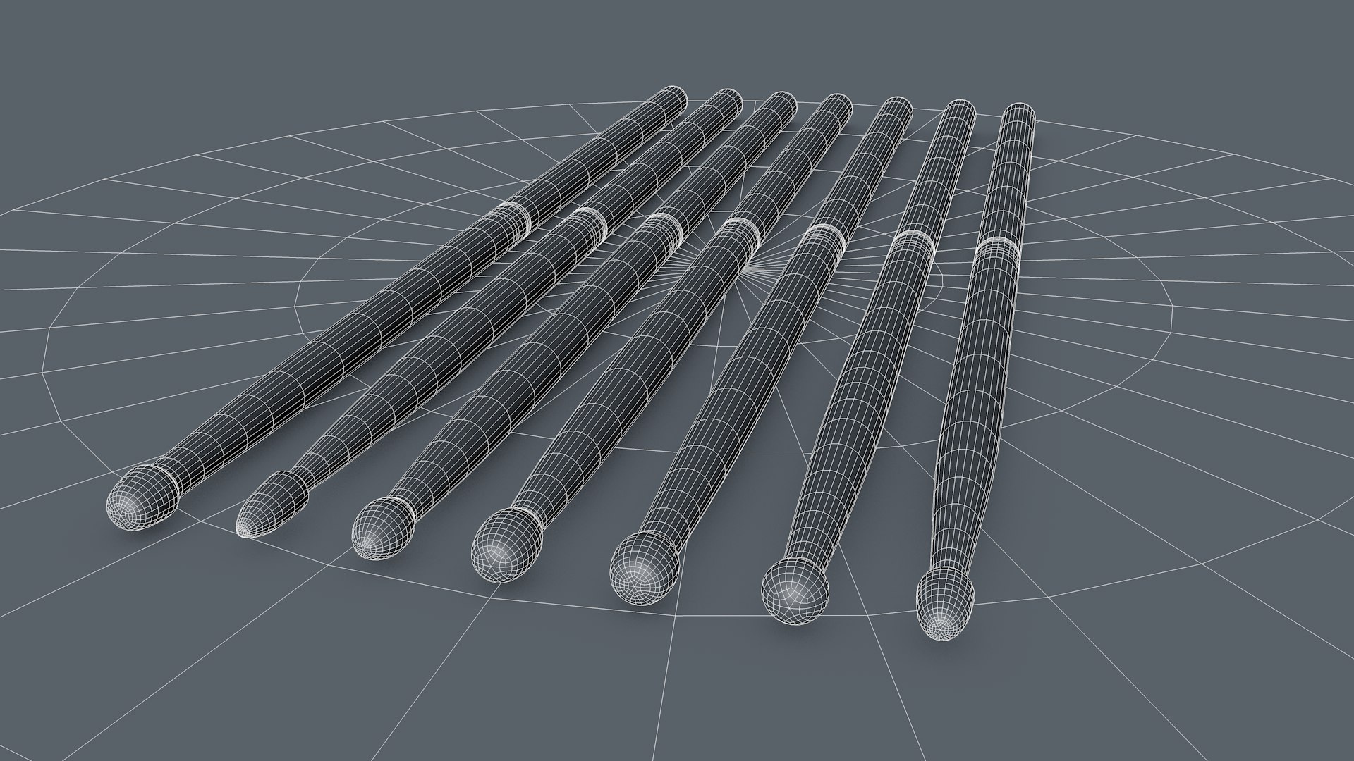 Drum sticks 3D model - TurboSquid 1228504