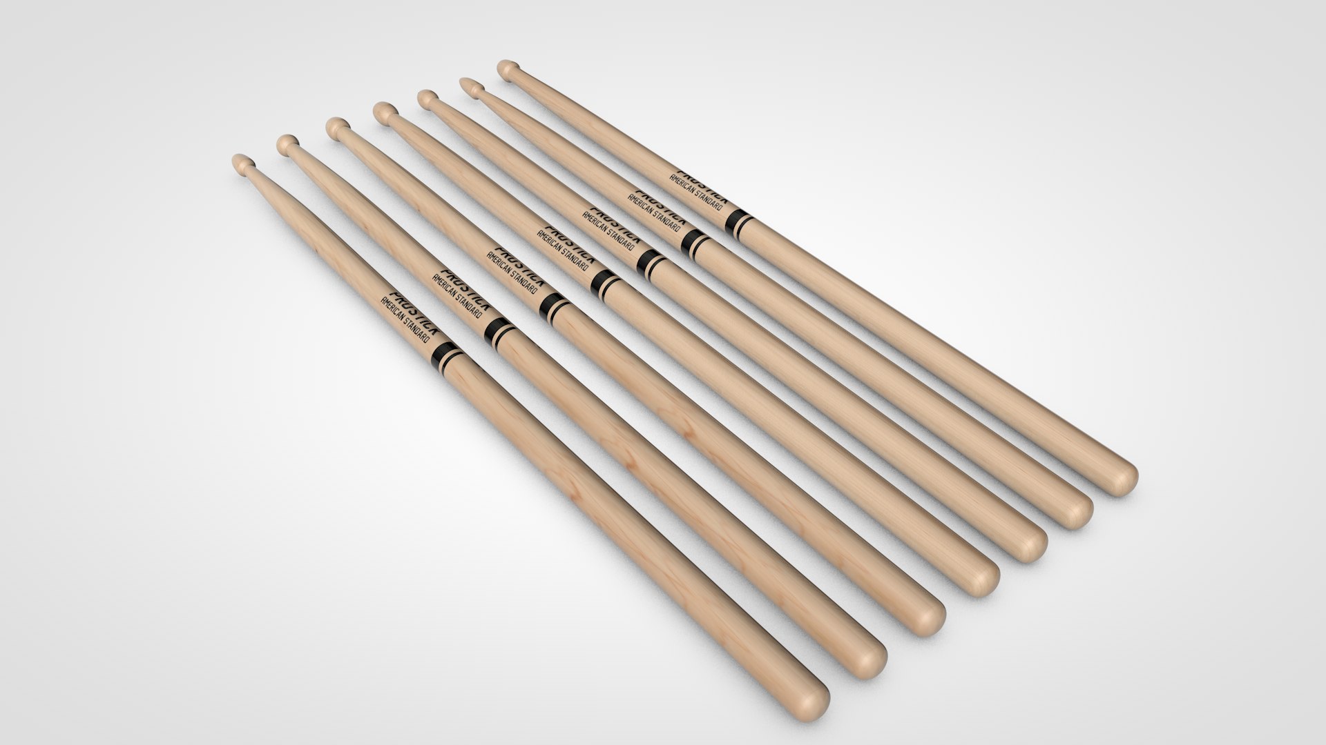 Drum sticks 3D model - TurboSquid 1228504