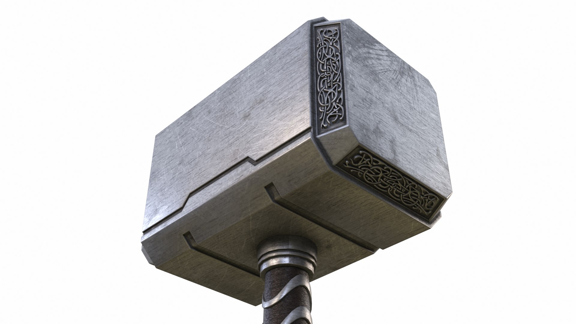 3D Model Thor Hammer Mjolnir - TurboSquid 1510253
