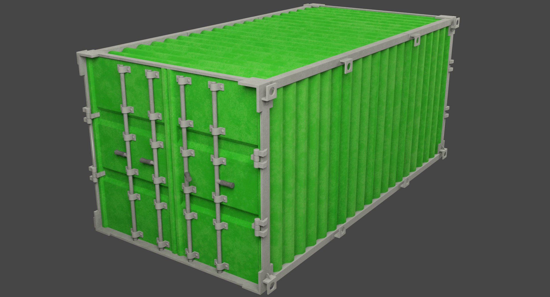 3D cargo containers v1 - TurboSquid 1293660