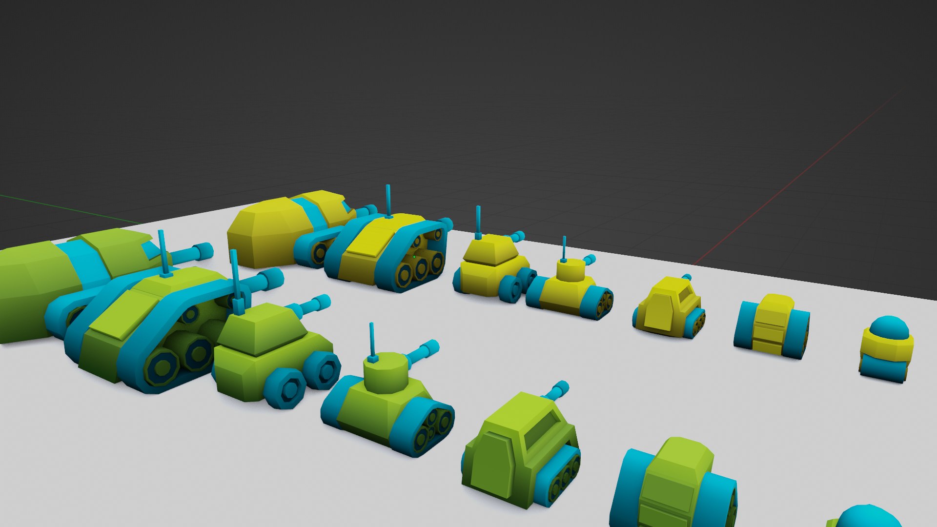 Low Poly Tanks Pack 3D - TurboSquid 1879974