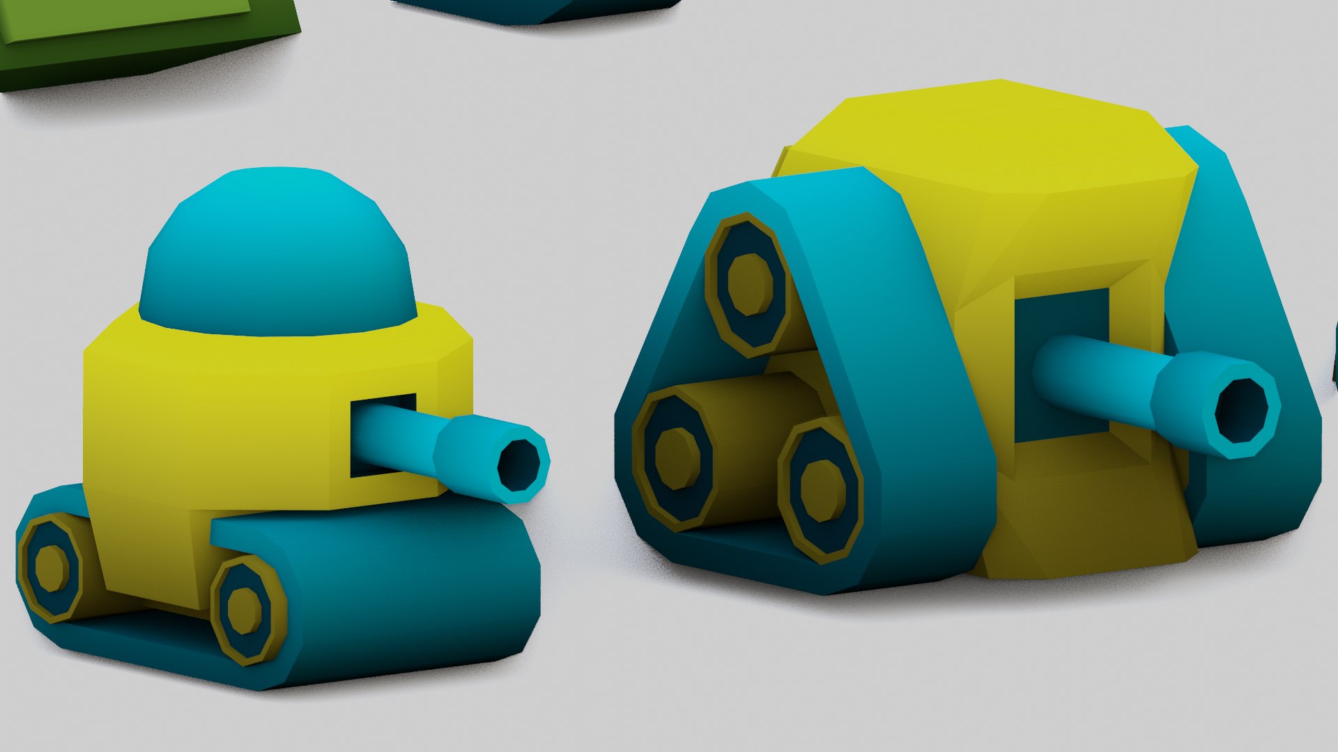 Low Poly Tanks Pack 3D - TurboSquid 1879974