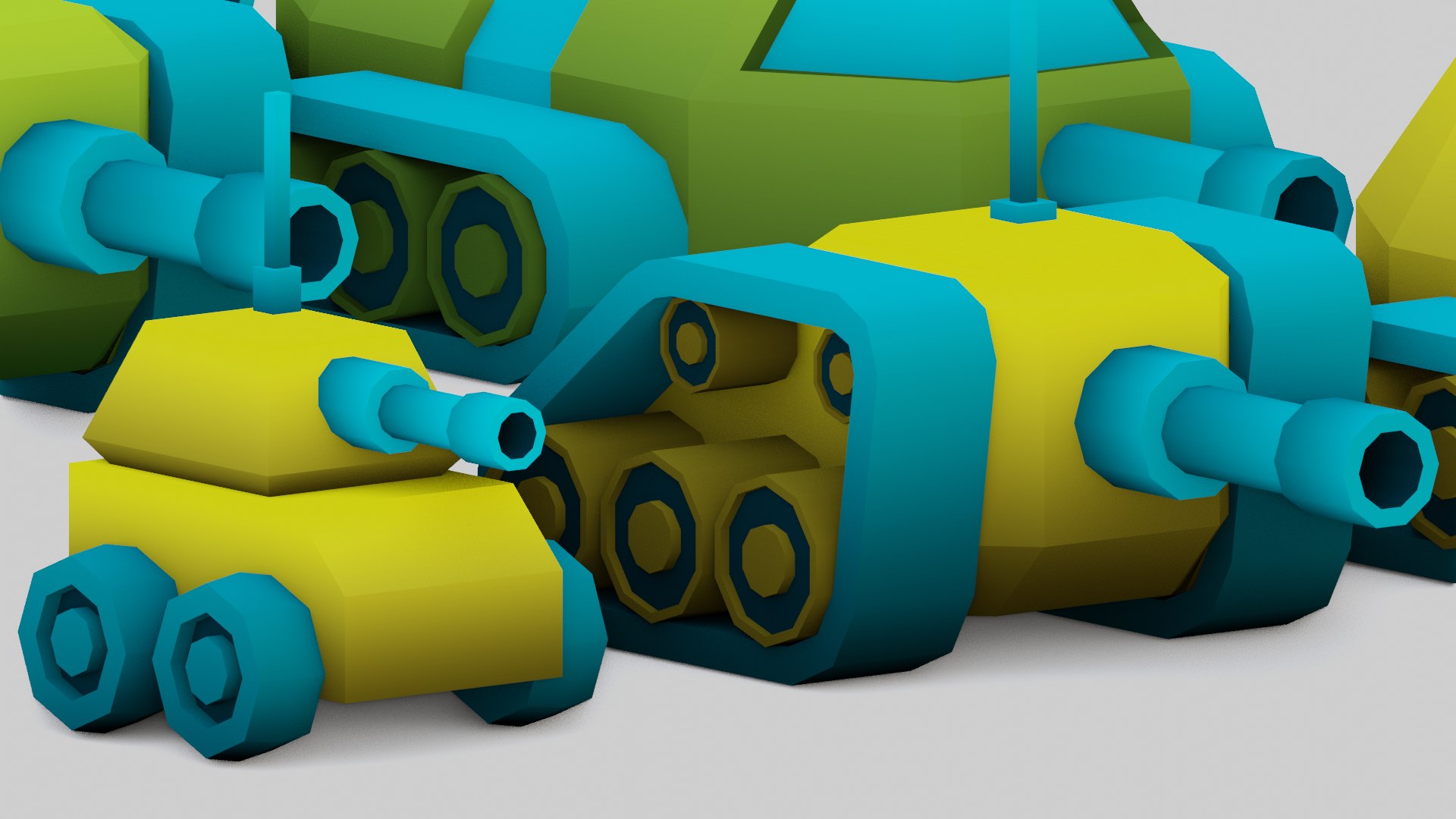 Low Poly Tanks Pack 3D - TurboSquid 1879974
