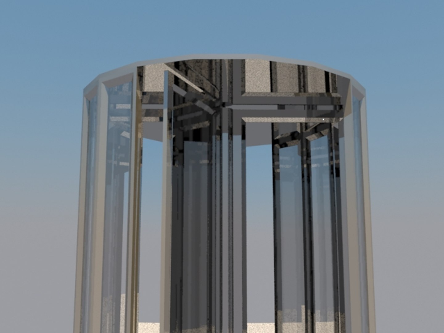 3d Model Revolving Door