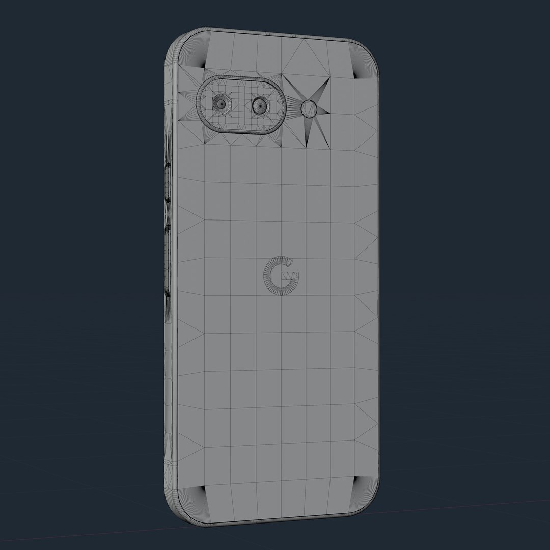 Google Pixel 9a 3D Model - TurboSquid 2380426