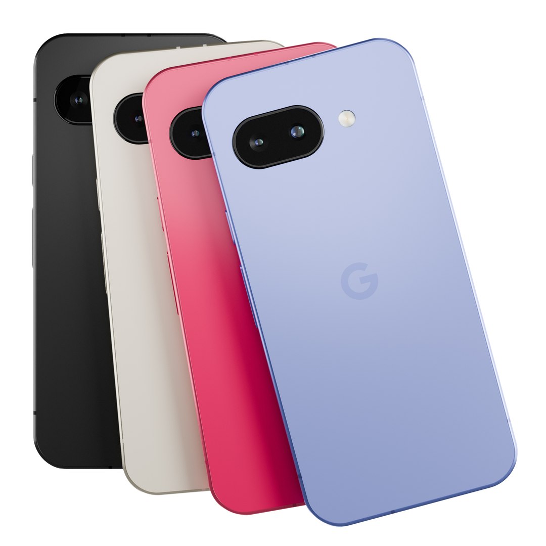 Google Pixel 9a 3D Model - TurboSquid 2380426