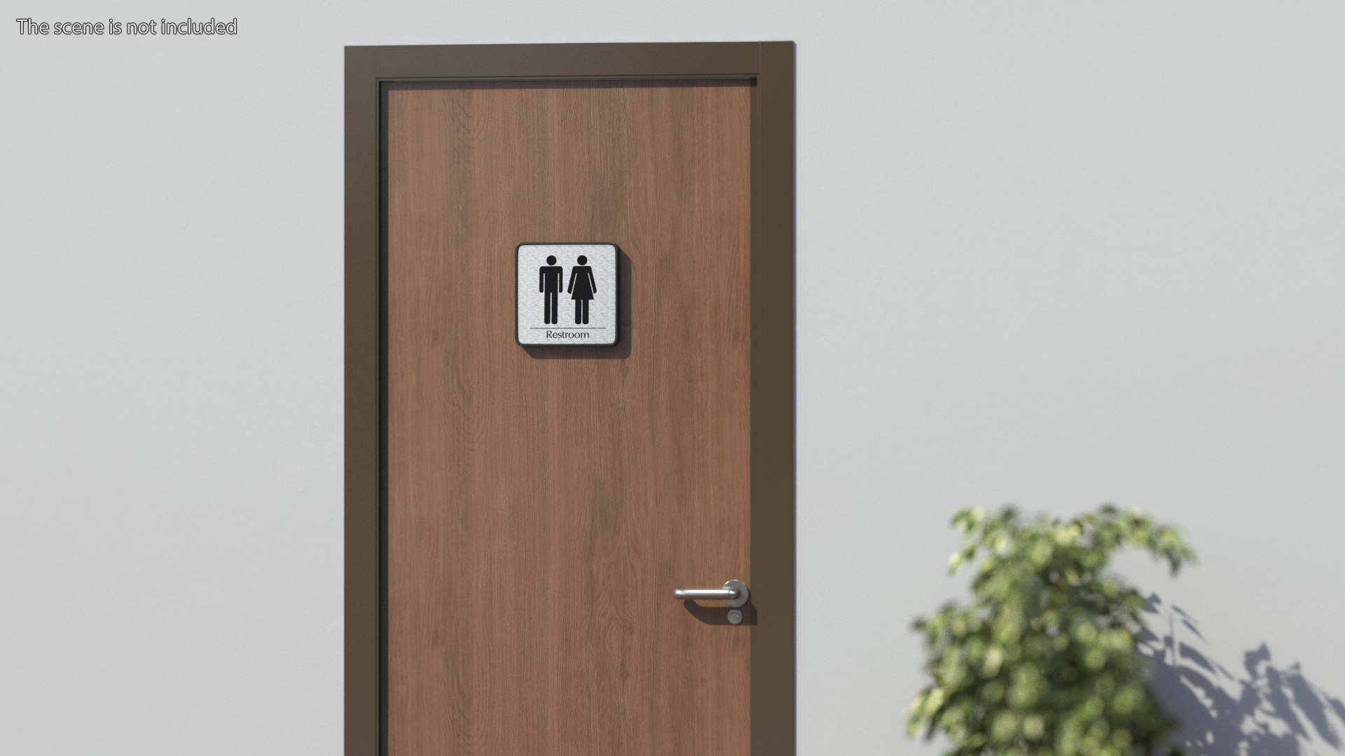 Restroom Compliance Sign 3D Model - TurboSquid 2037614