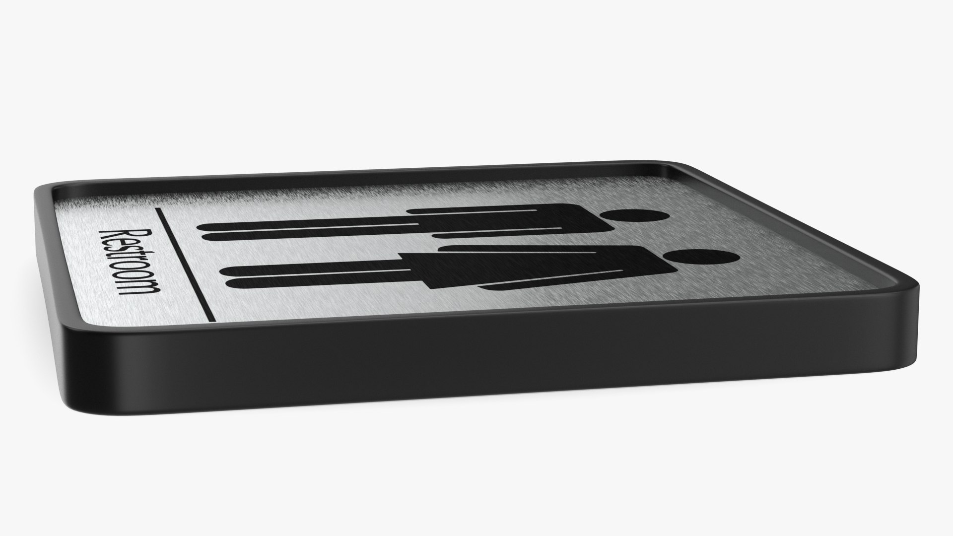 Restroom Compliance Sign 3D model - TurboSquid 2037614