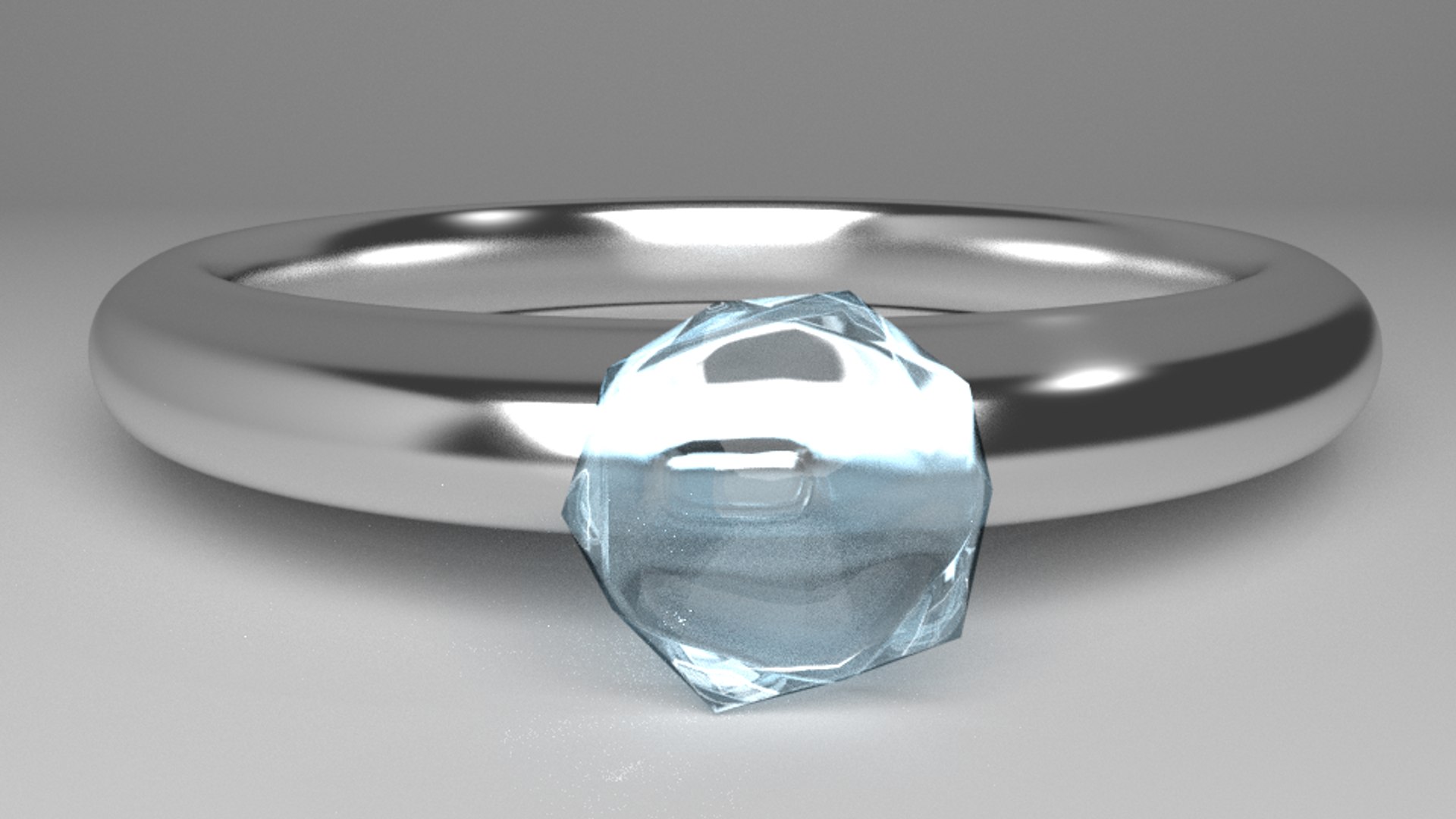 3D Silver Ring 2 Model - TurboSquid 1598255