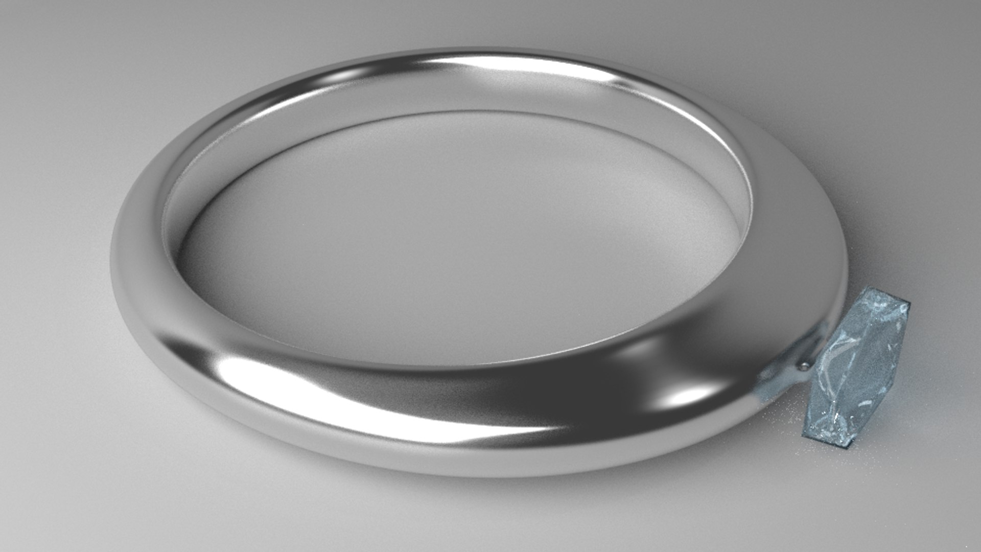 3D Silver Ring 2 Model - TurboSquid 1598255