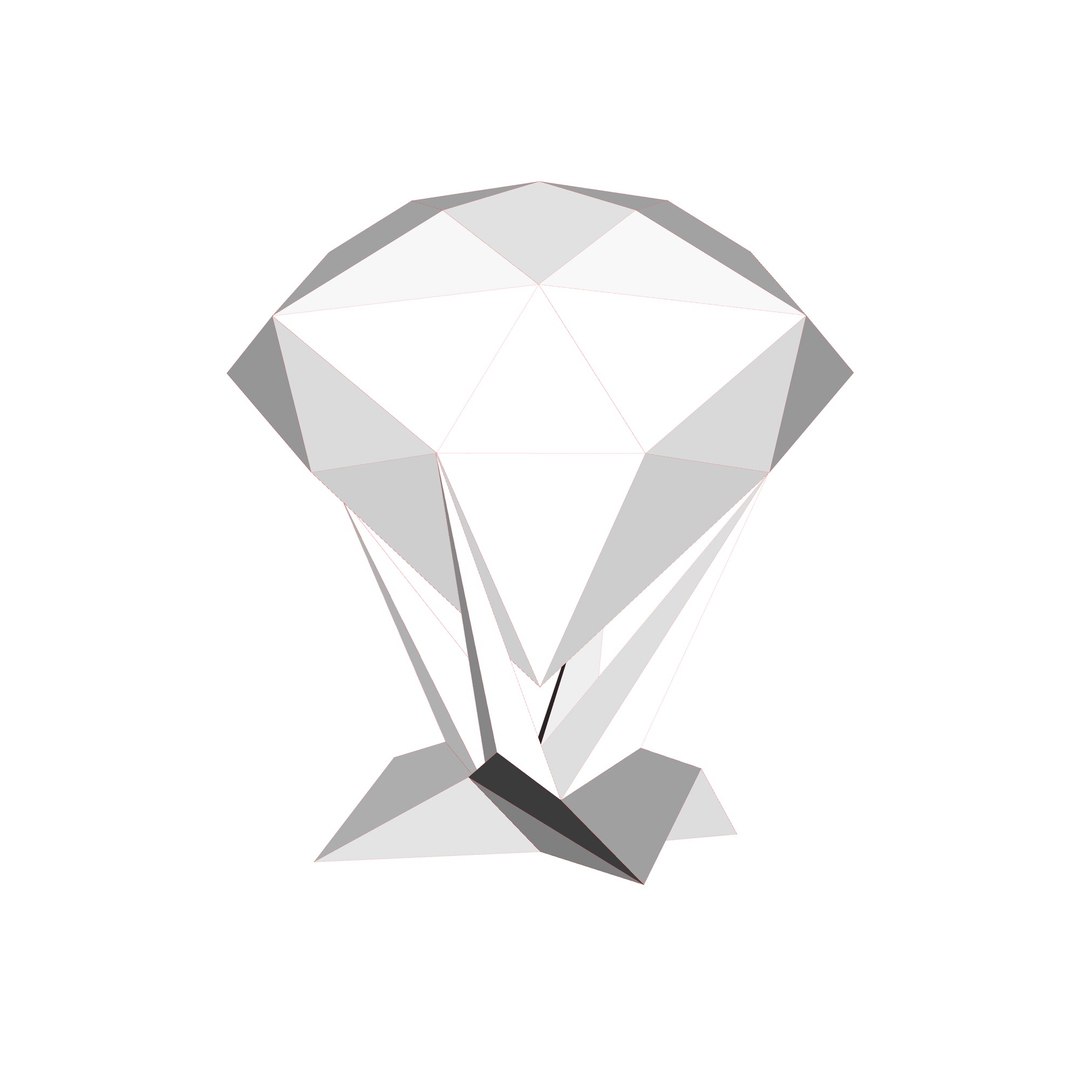 DIAMOND 3D Papercraf 3D - TurboSquid 1796674