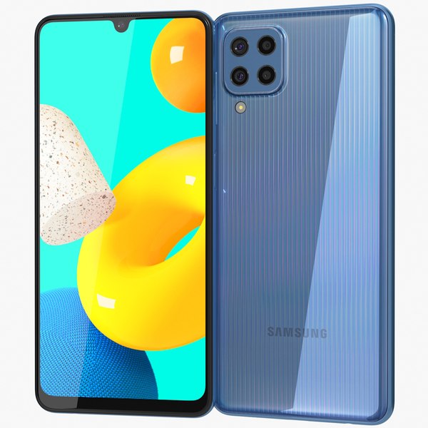 Samsung Galaxy M32 Blue 3D model - TurboSquid 1756598