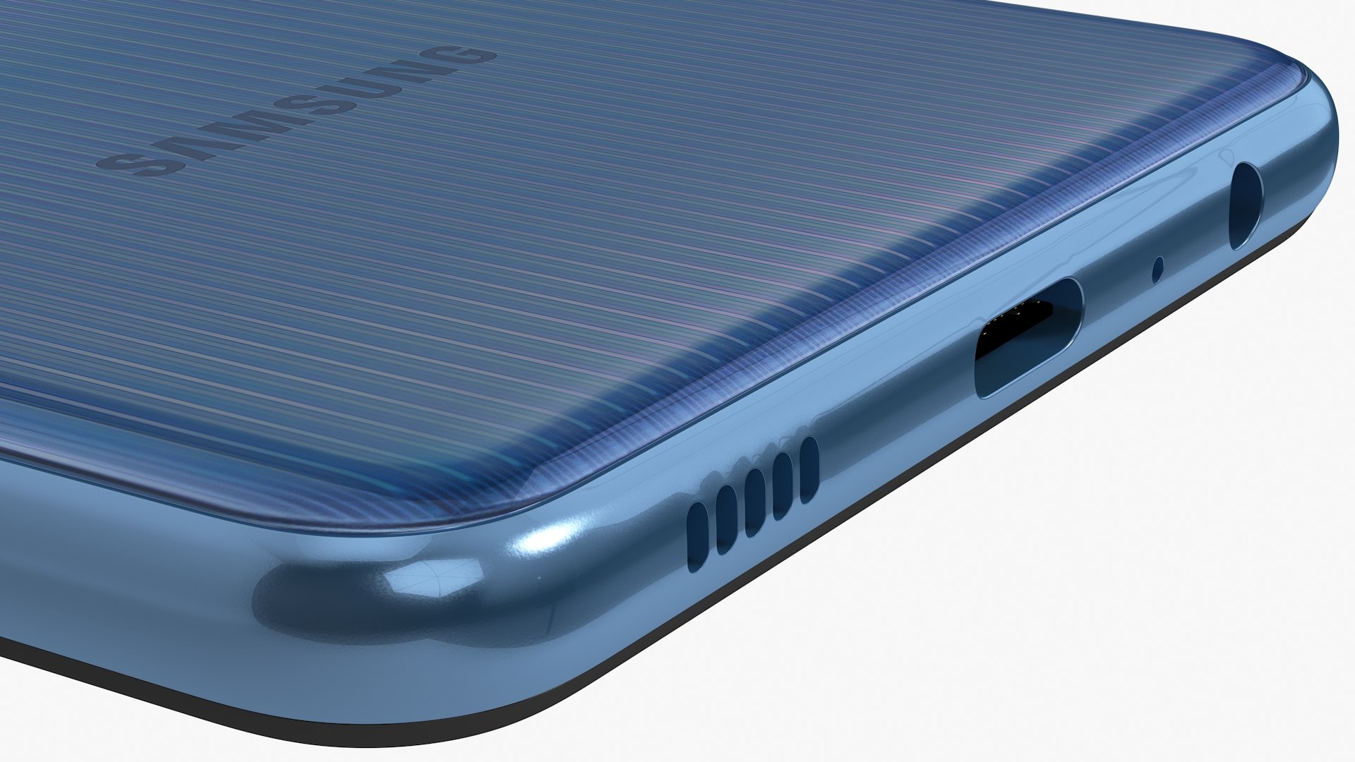 Samsung Galaxy M32 Blue 3D Model - TurboSquid 1756598