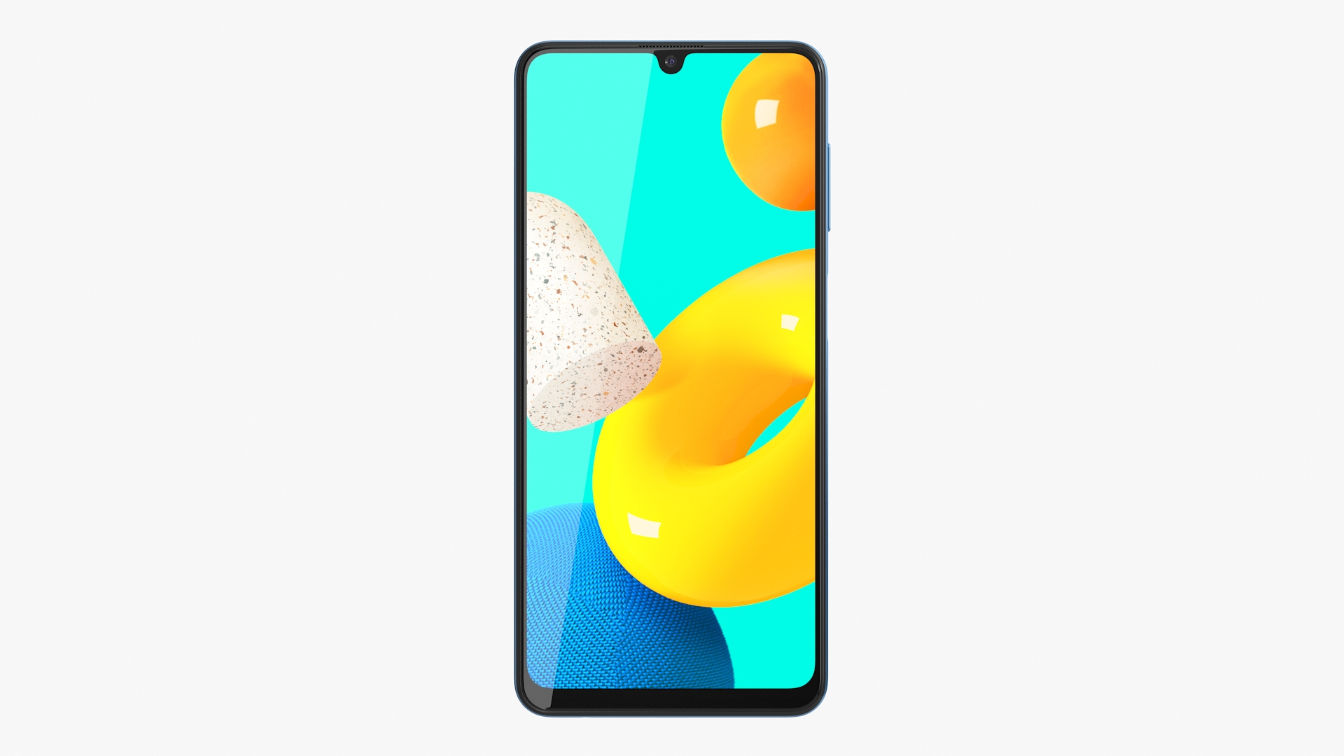 Samsung Galaxy M32 Blue 3D Model - TurboSquid 1756598
