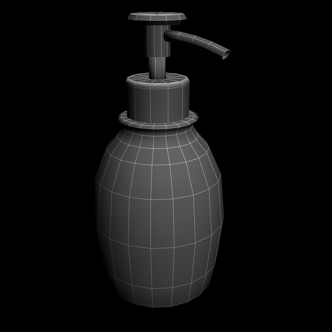 soap dispenser 3d model