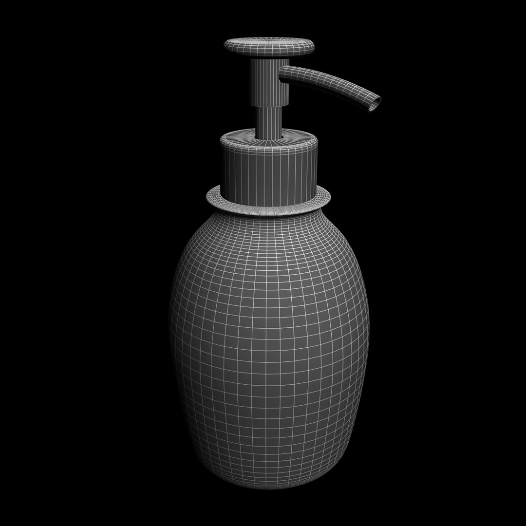 soap dispenser 3d model