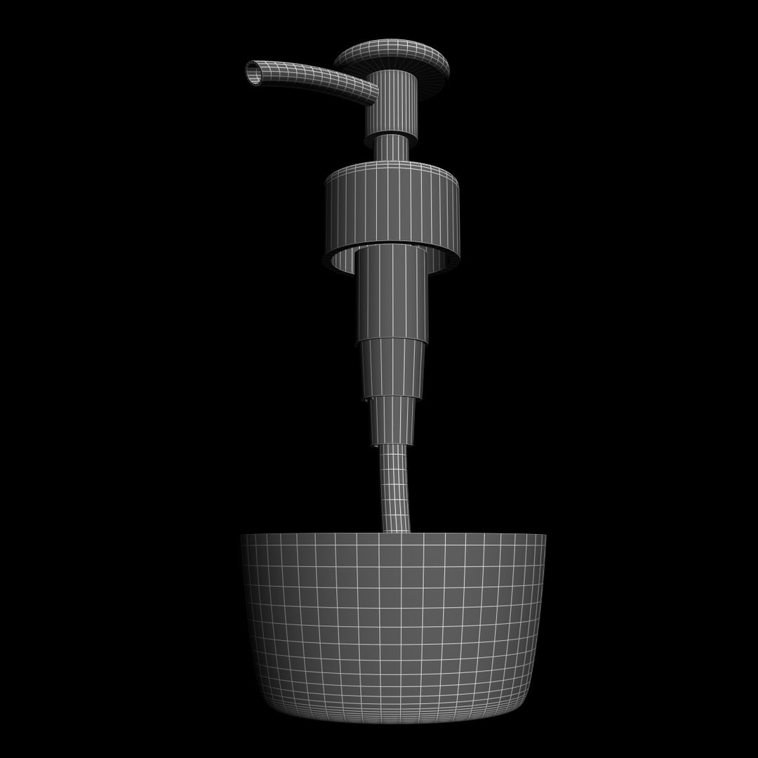 soap dispenser 3d model