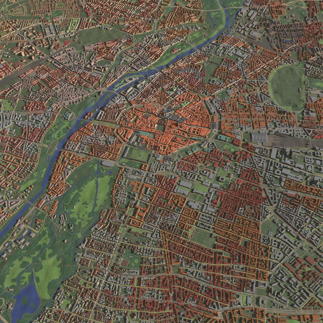 3D Munich Germany - City And Urban Model - TurboSquid 2216897