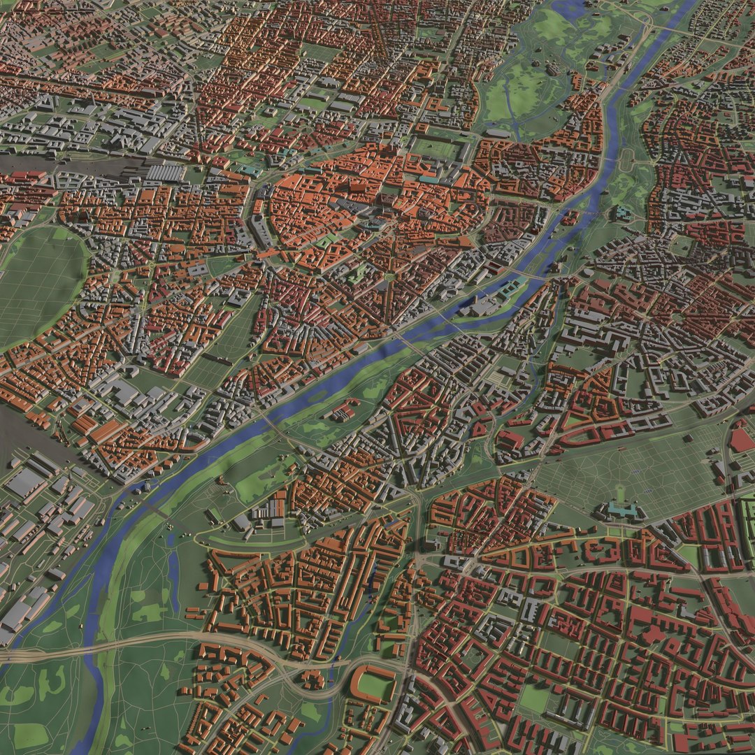 3D Munich Germany - City And Urban Model - TurboSquid 2216897