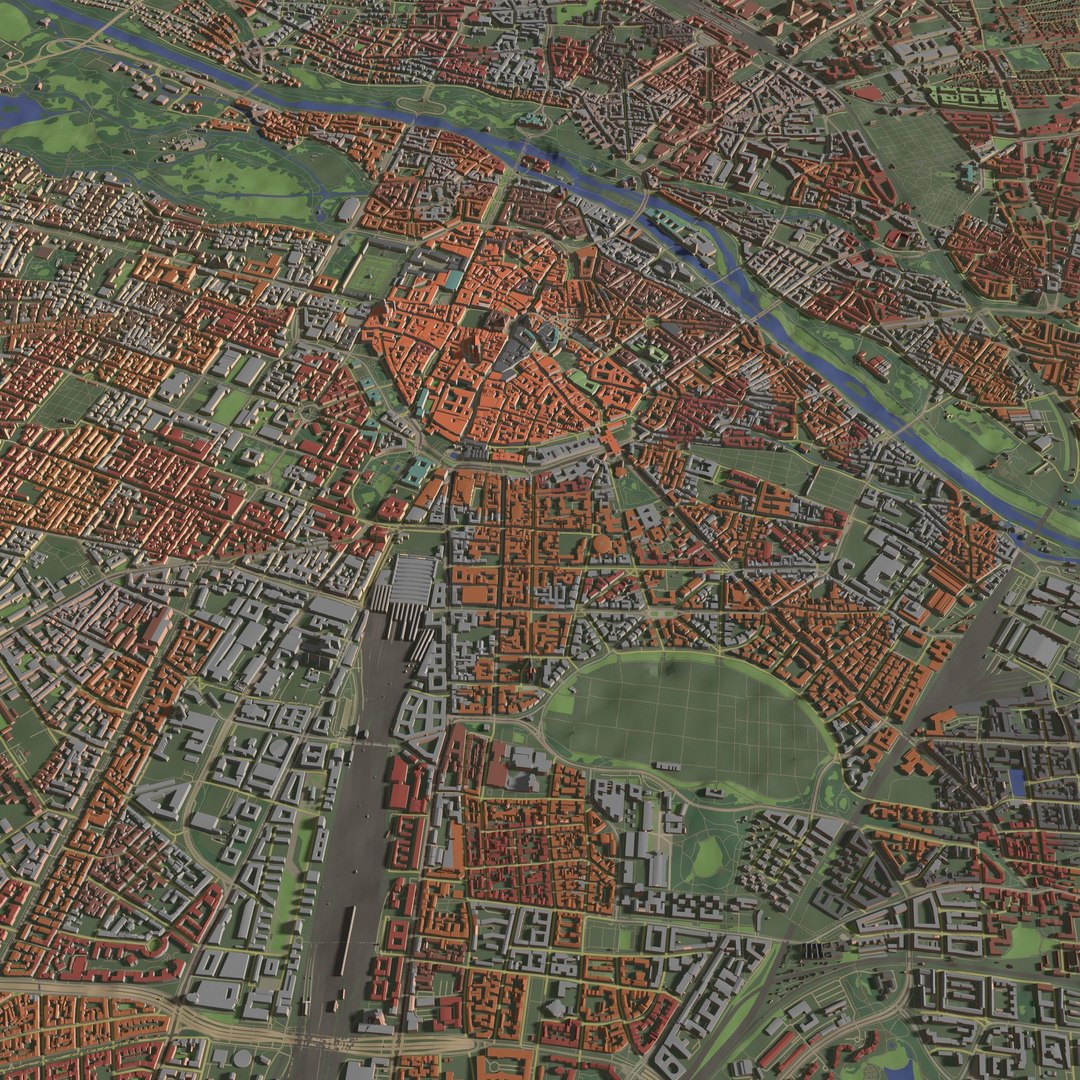 3D Munich Germany - City And Urban Model - TurboSquid 2216897