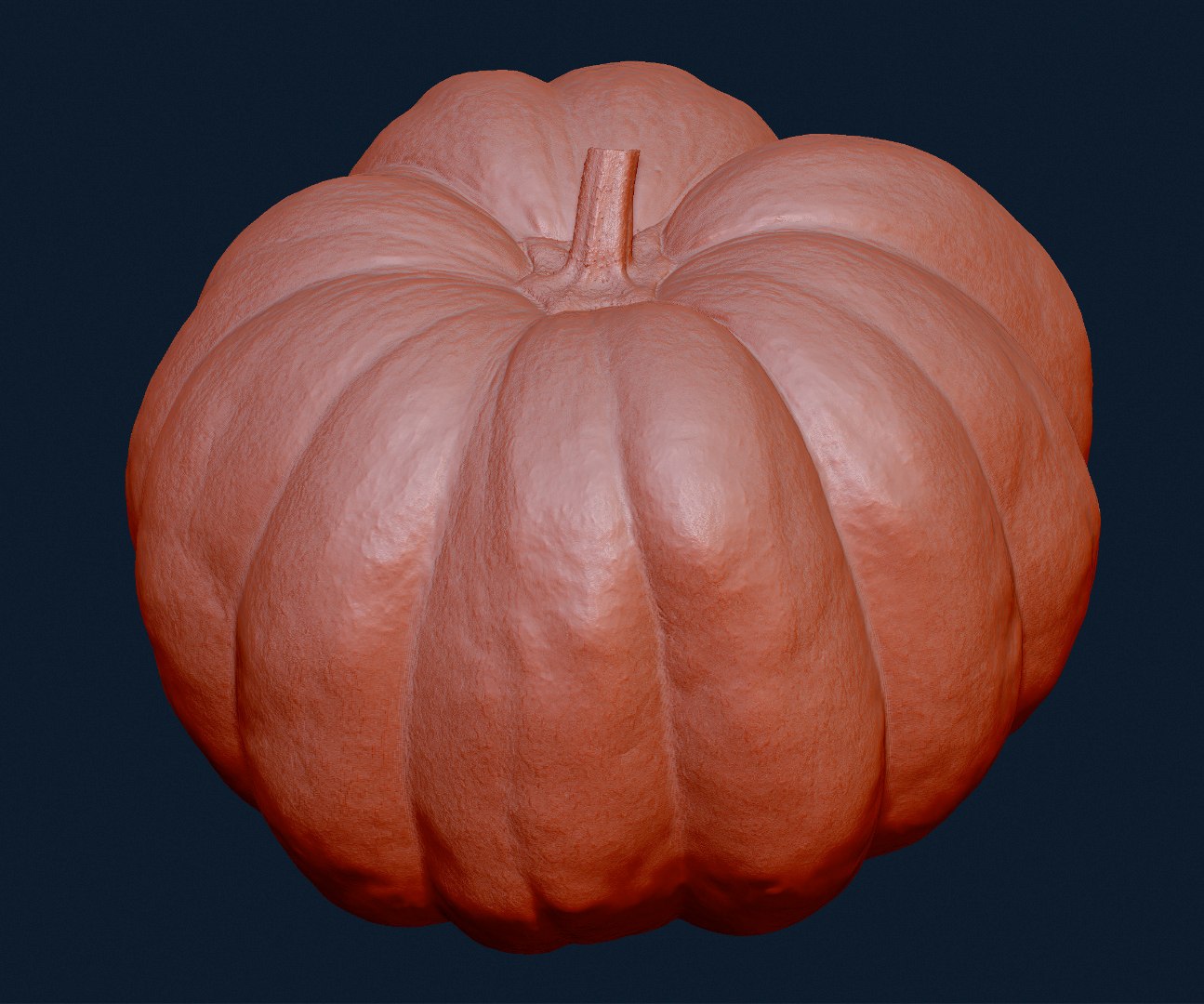Pumpkin 5 Polly 3D Model - TurboSquid 1335266