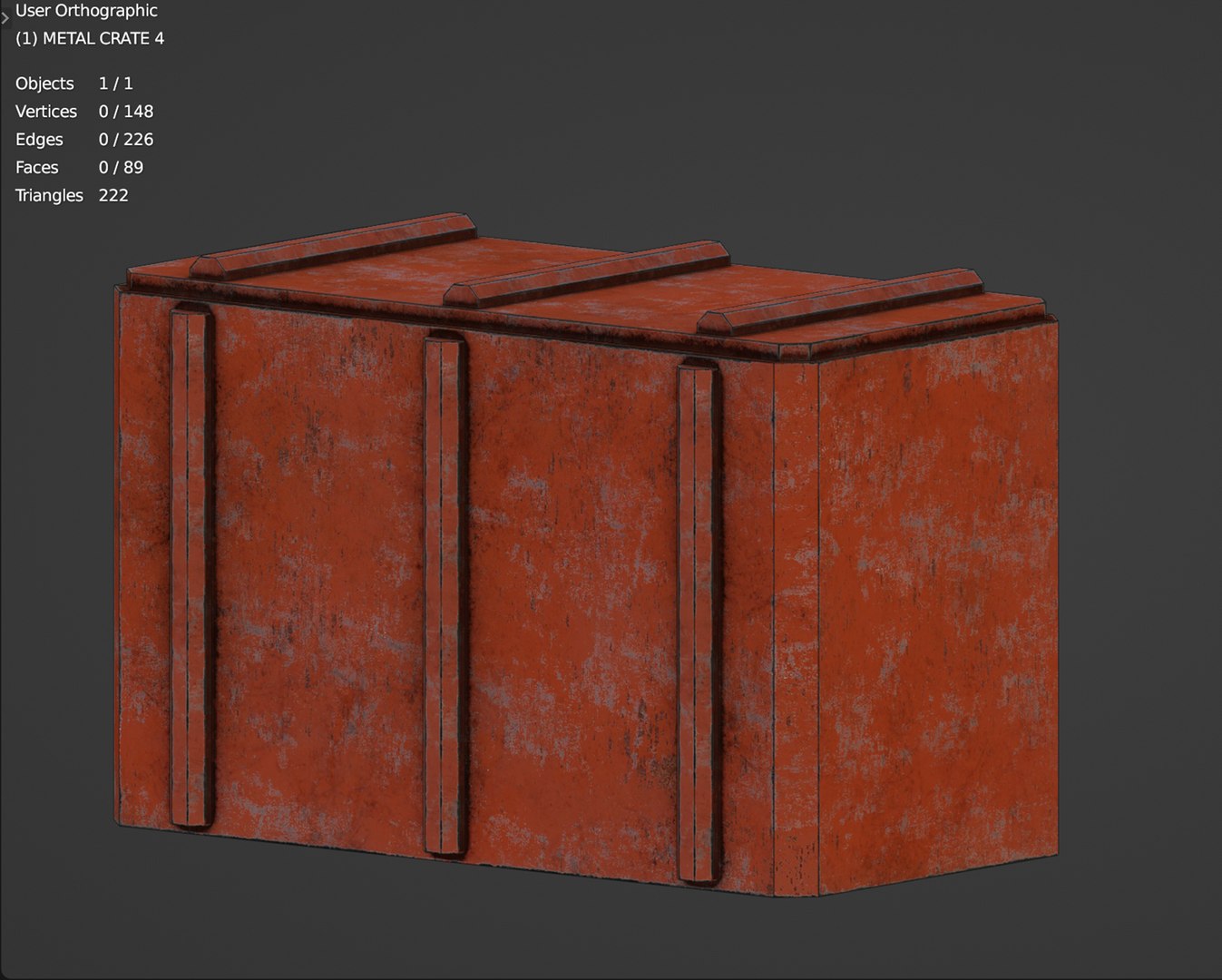 Metal Crates Pack - Metal Boxes Collection 3D Model - TurboSquid 2204246