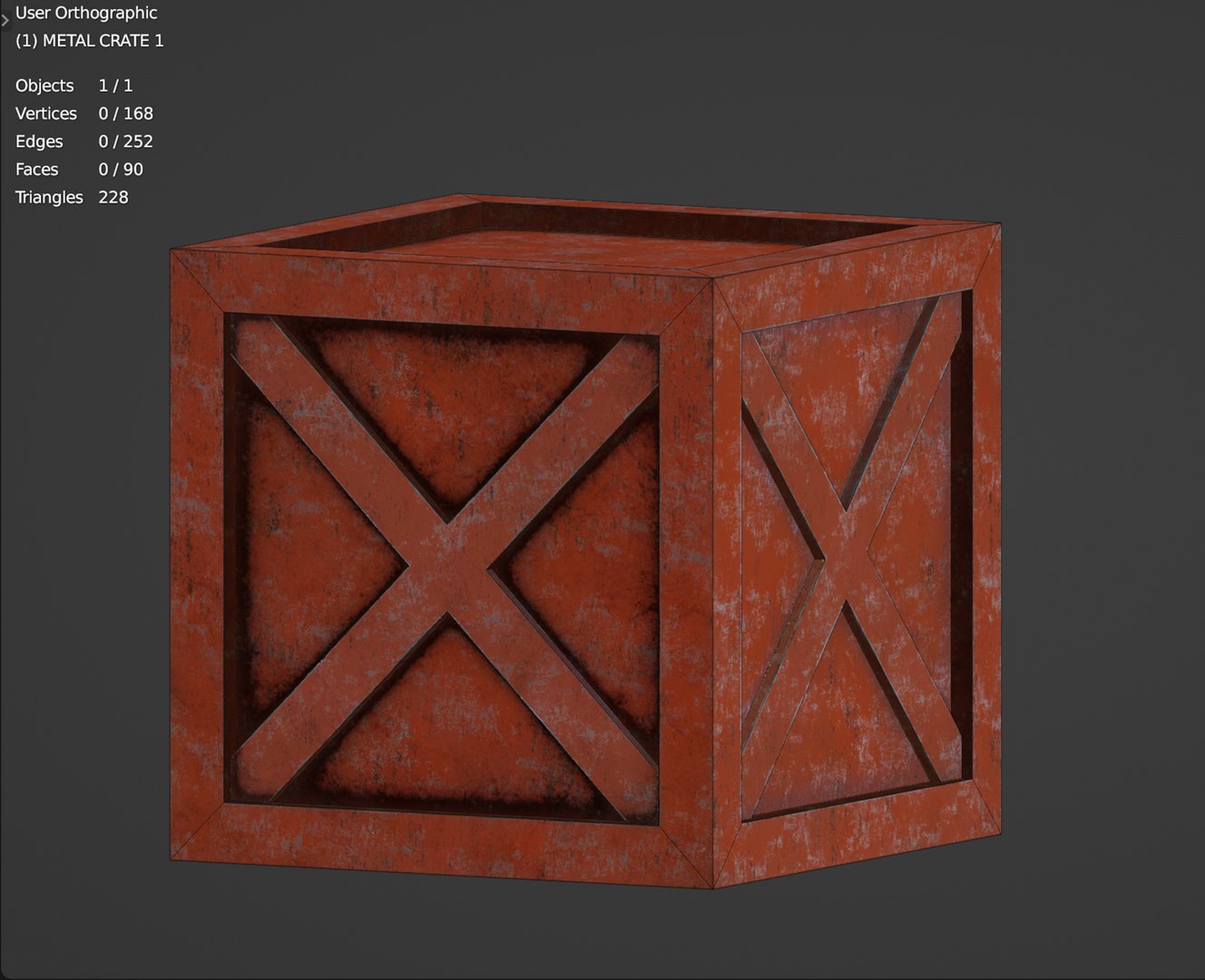 Metal Crates Pack - Metal Boxes Collection 3D Model - TurboSquid 2204246