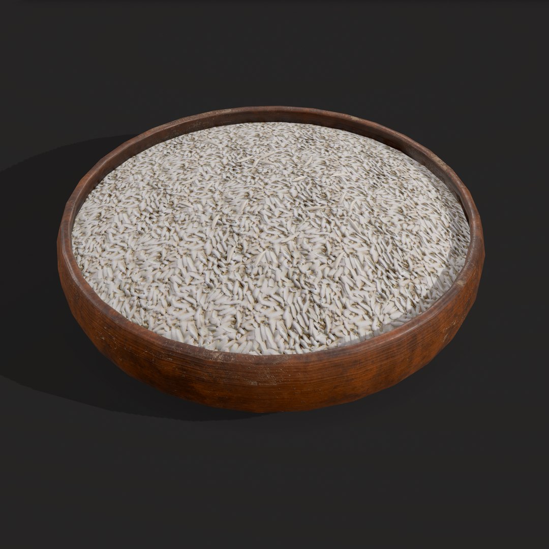 Rice Bowl 3D Model - TurboSquid 1774975