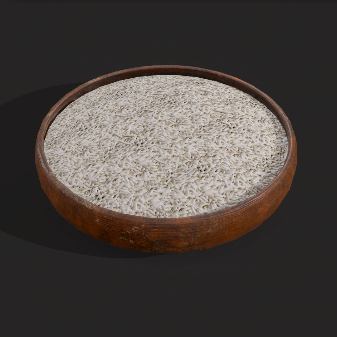 Rice Bowl 3D Model - TurboSquid 1774975