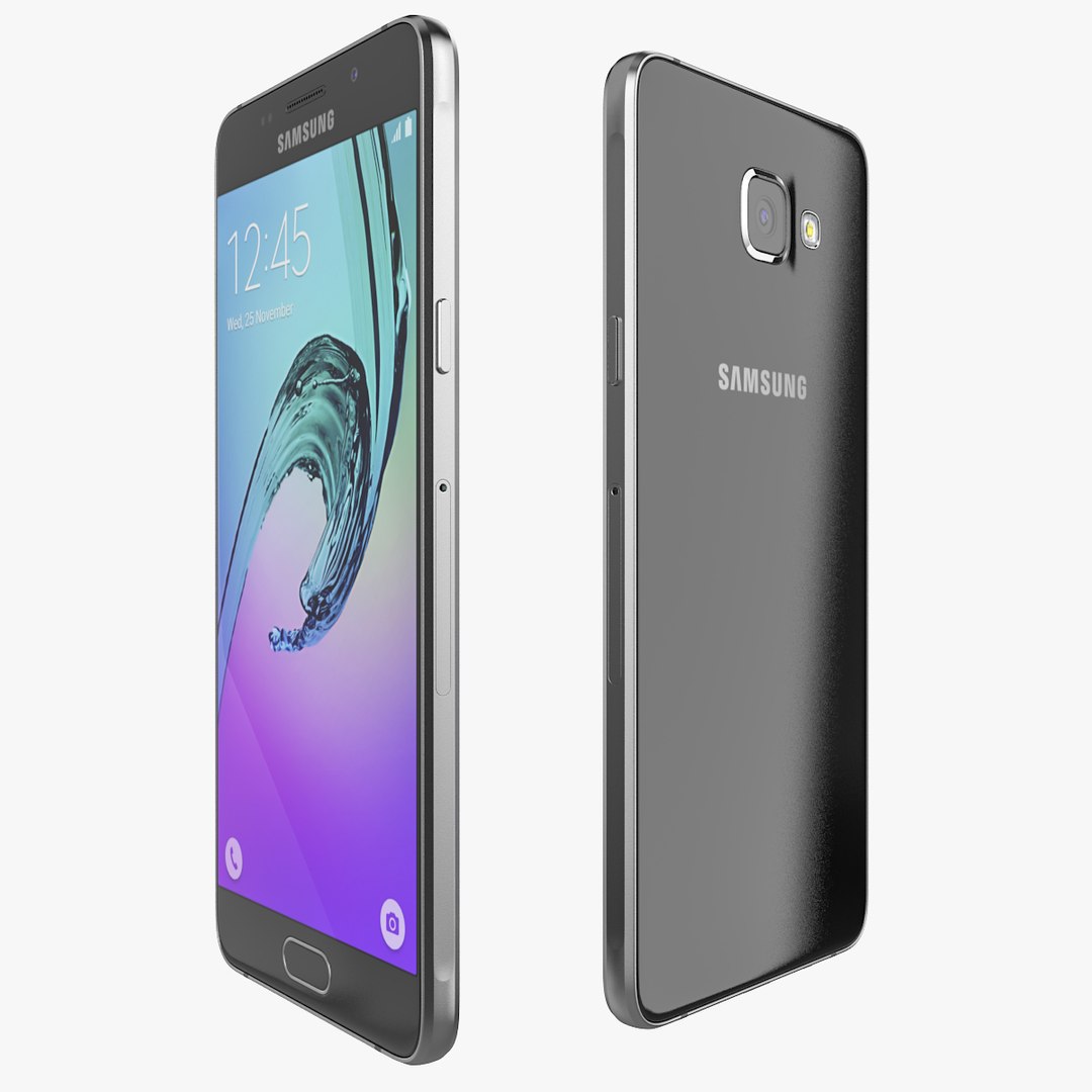 Flagship Samsung Galaxy A5 3d Model