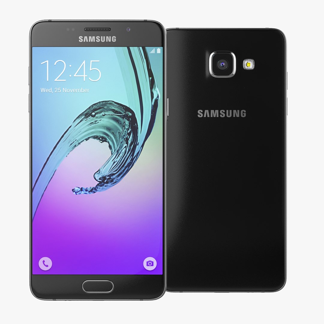 Flagship Samsung Galaxy A5 3d Model