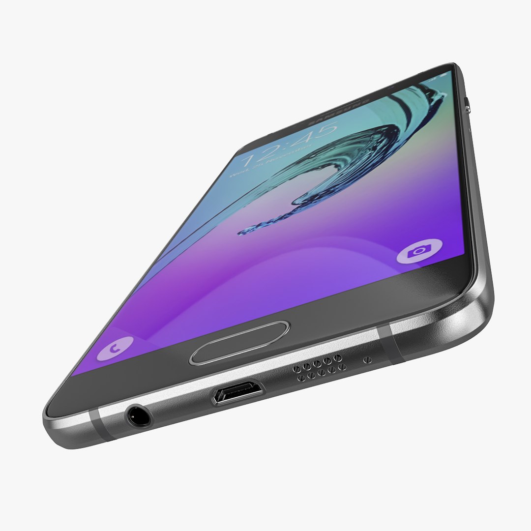 Flagship Samsung Galaxy A5 3d Model