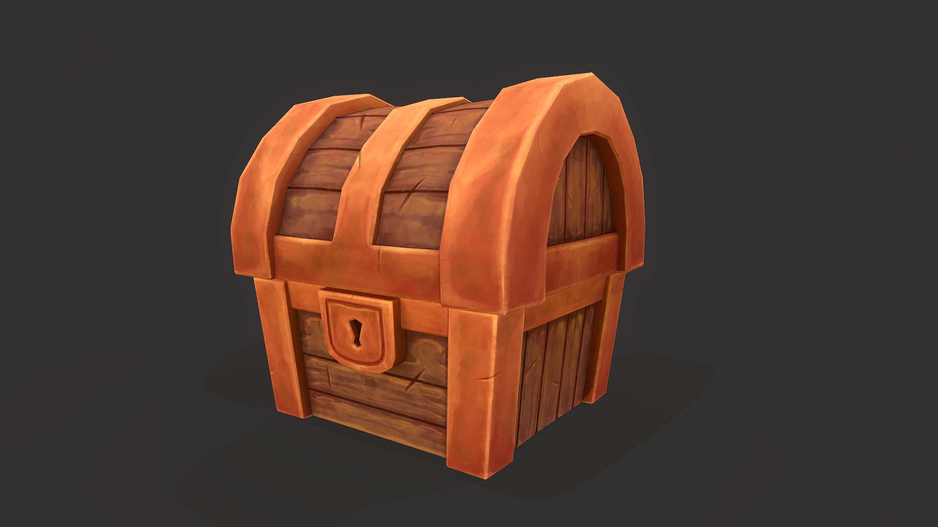 3D Copper Chest - TurboSquid 1759905