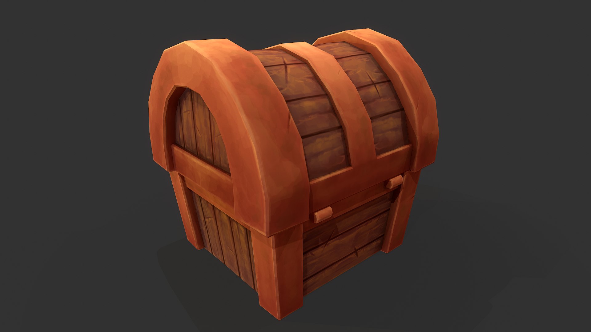 3D Copper Chest - TurboSquid 1759905