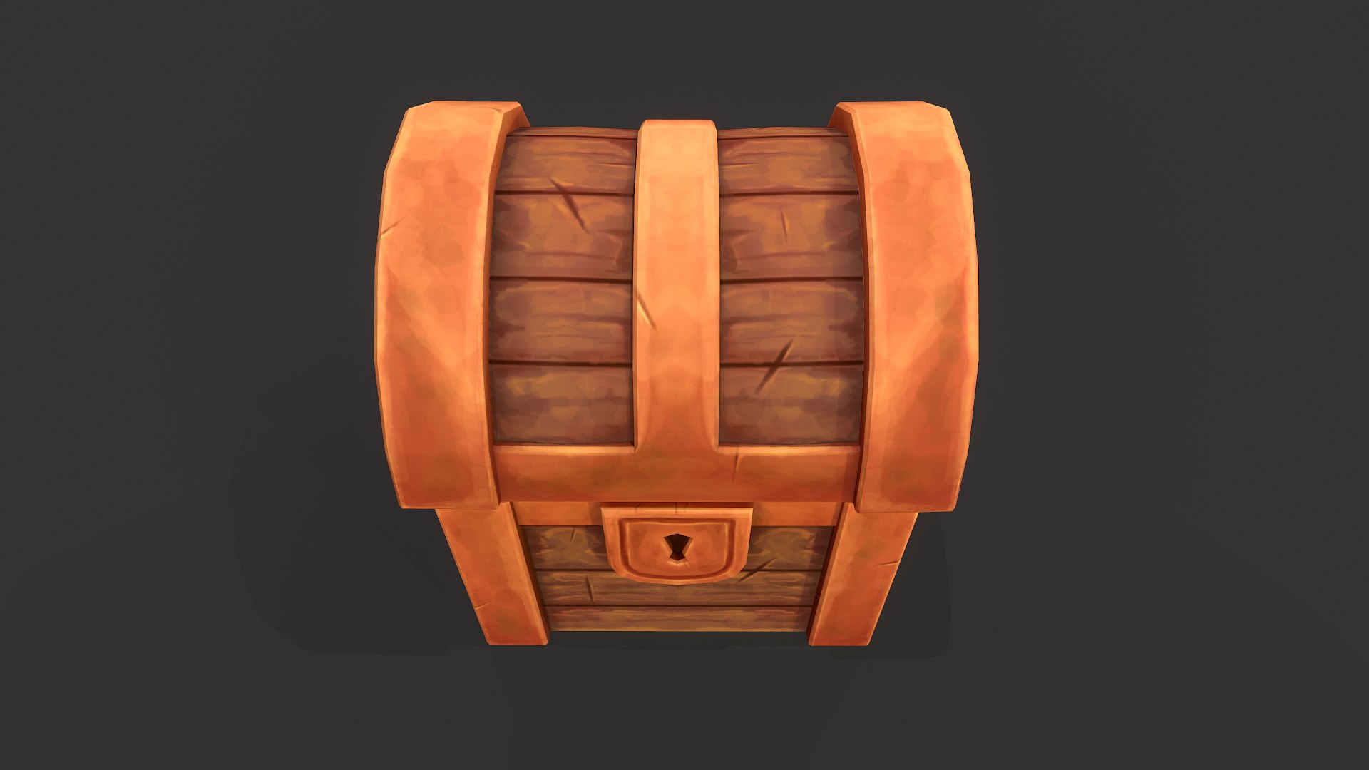 3D Copper Chest - TurboSquid 1759905