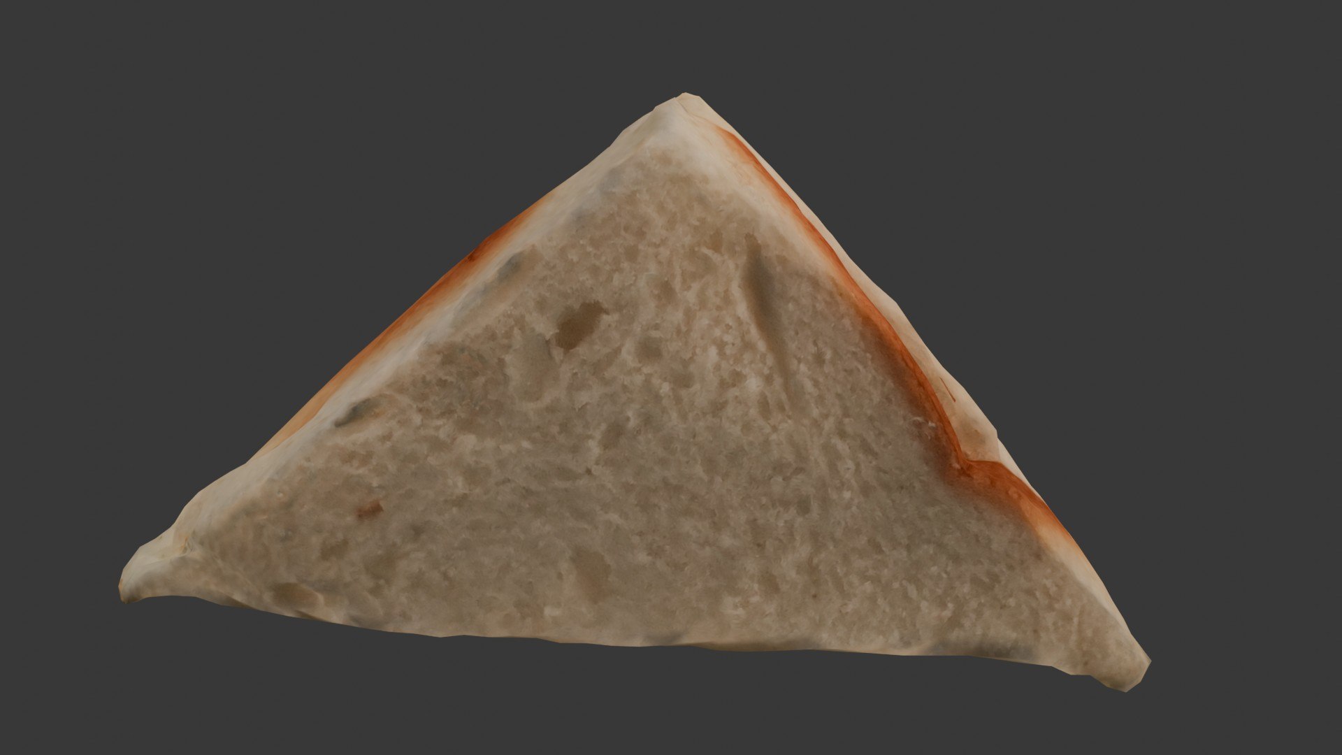 3D Triangular Bread Slice 3D Scan - TurboSquid 2408381