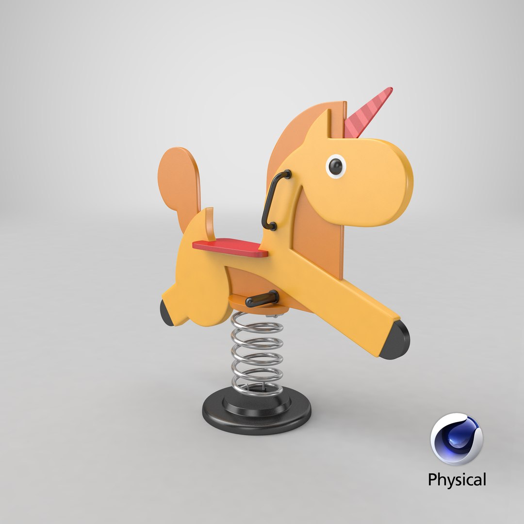 Spring Rocker 3D Model - TurboSquid 1467575