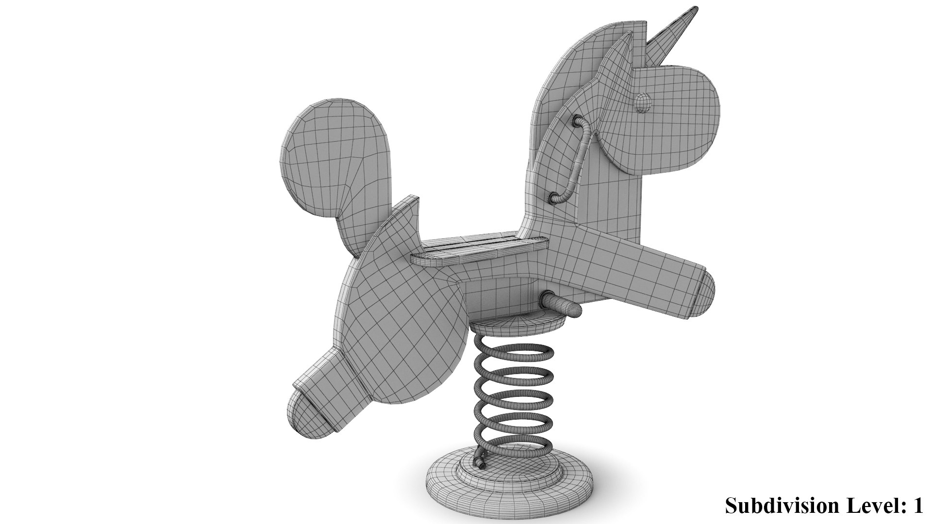 Spring Rocker 3D Model - TurboSquid 1467575