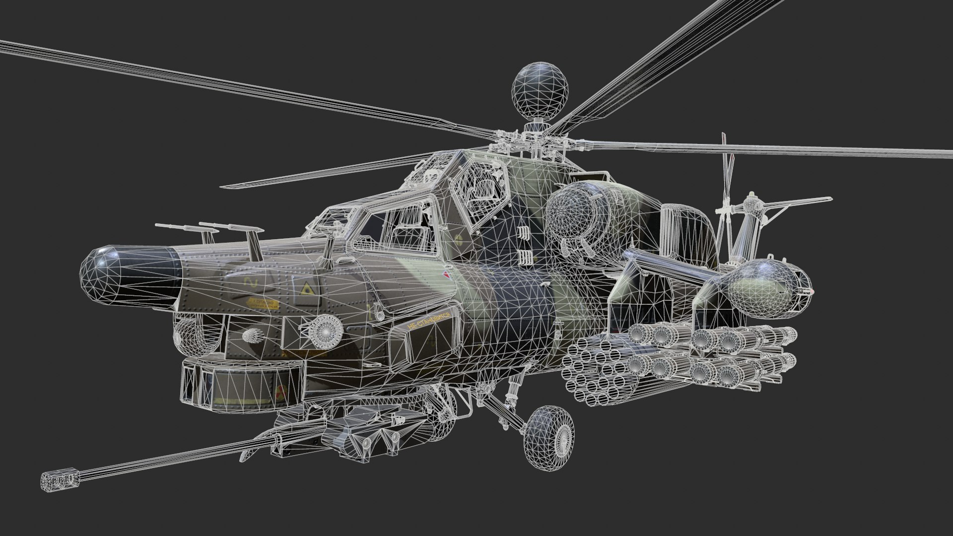 3D Mi-28 Havoc Night Hunter Model - TurboSquid 1994213