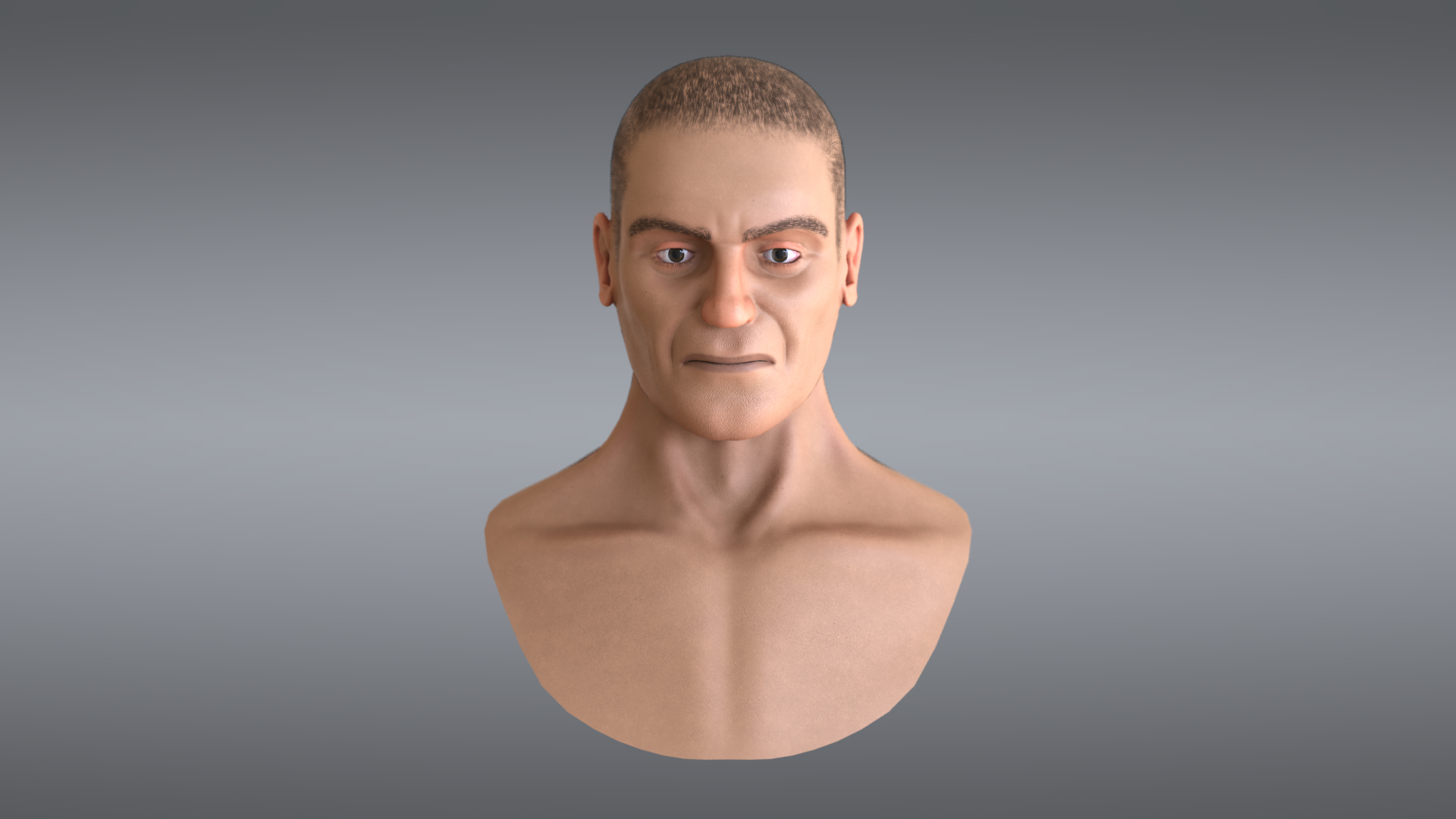 Male Head Model - TurboSquid 1621284