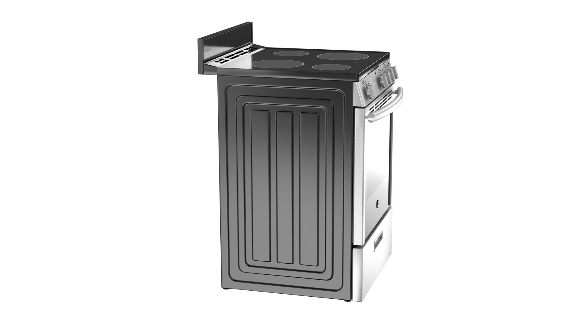 3D General Electric GE Freestanding Electric Range - TurboSquid 2035572
