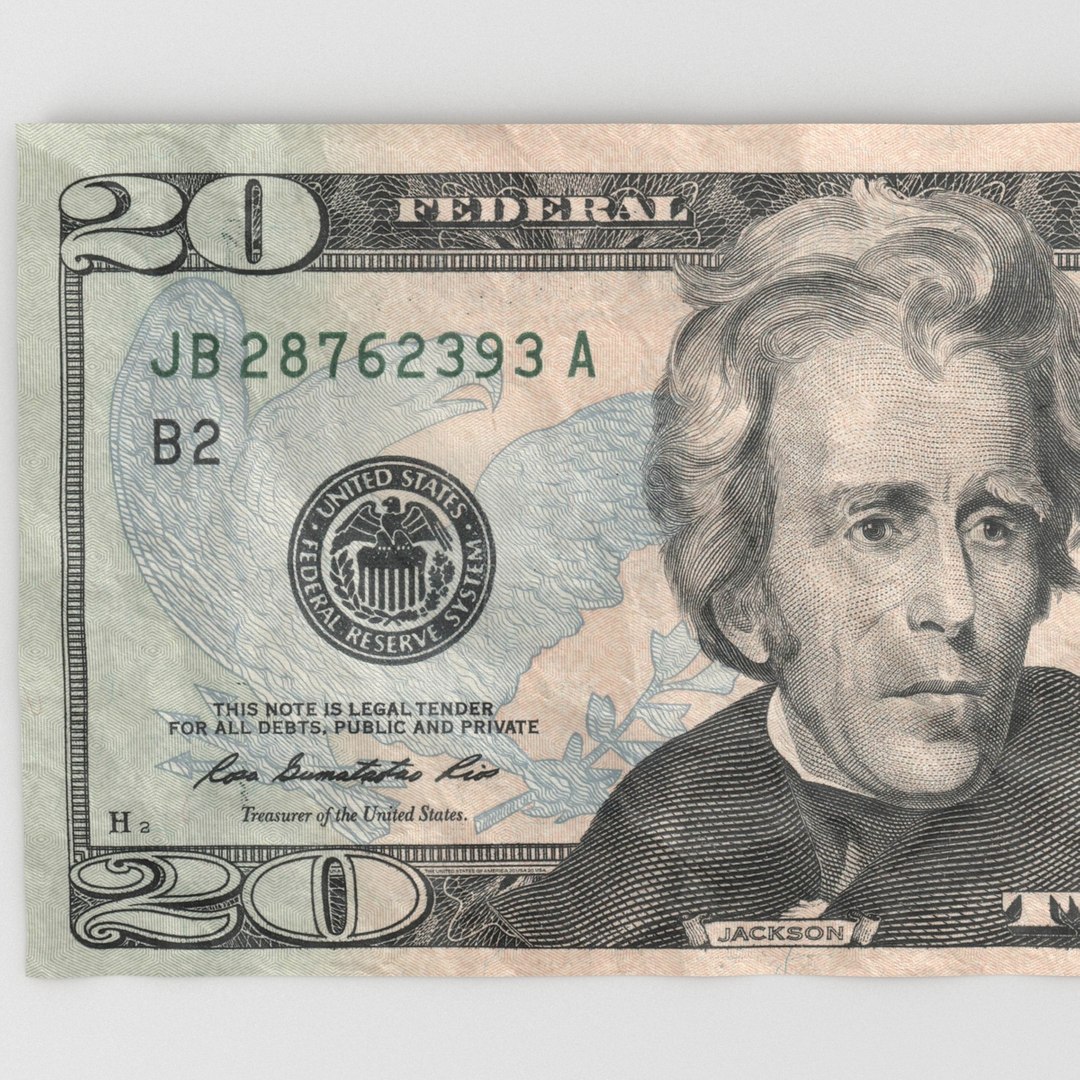 3ds Max Dollar Bill