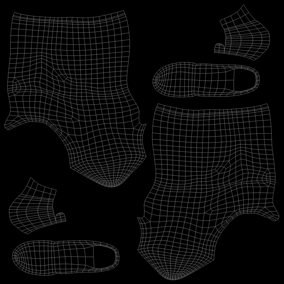 Thick Heels Brown Suede Calf Boots 3D Model - TurboSquid 1945517