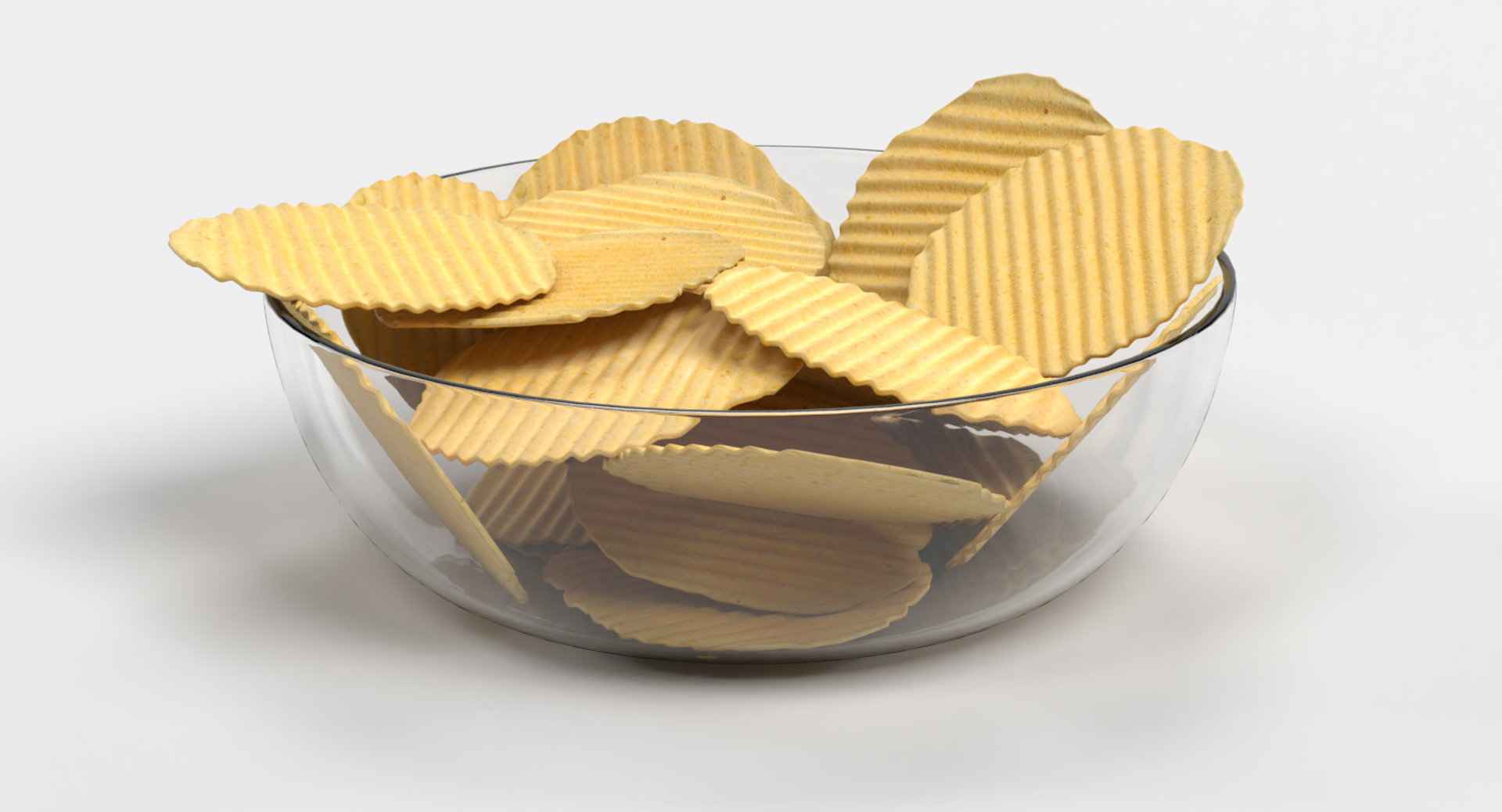 Potato Chips 3D - TurboSquid 1219882