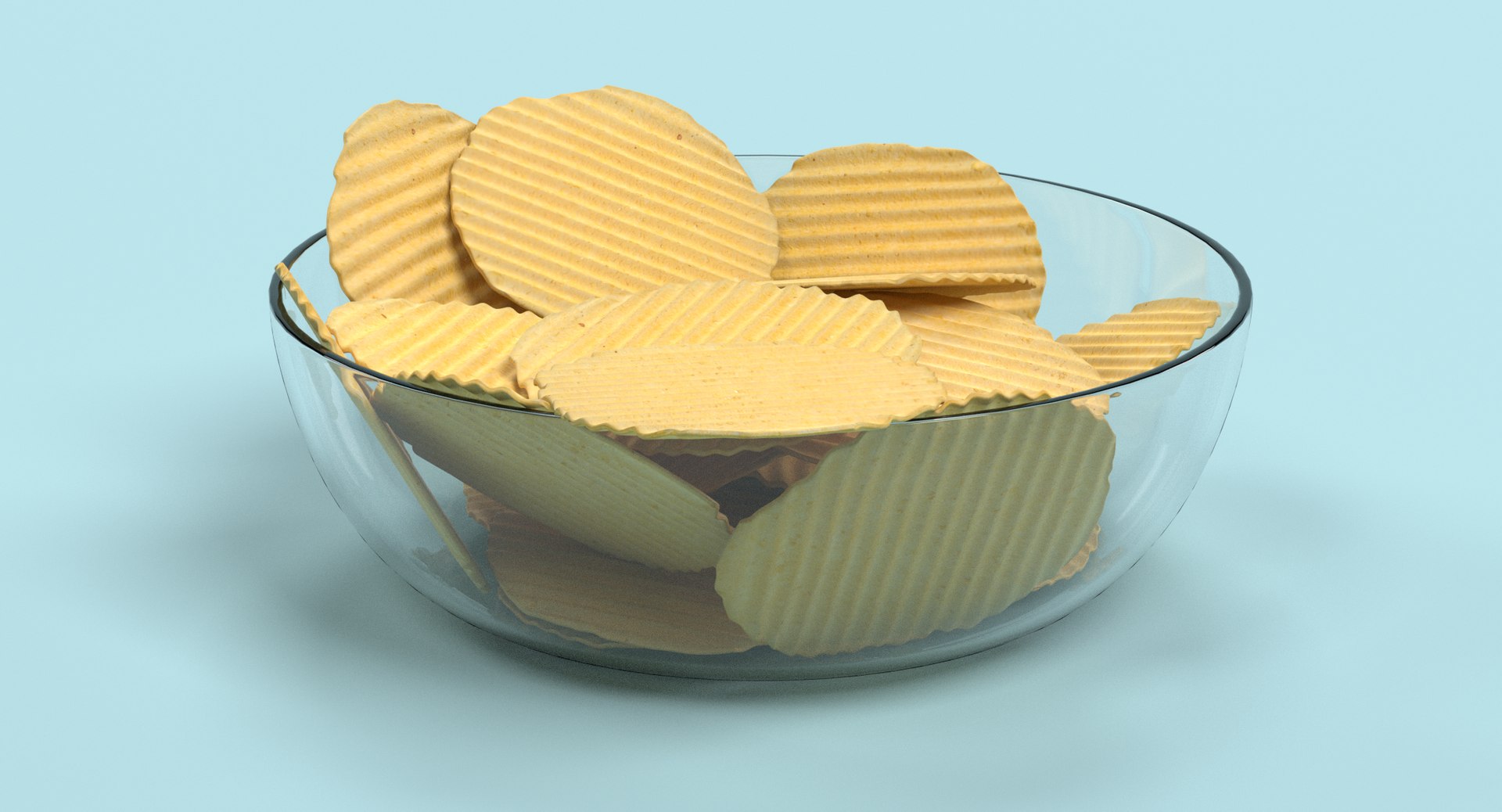 Potato Chips 3D - TurboSquid 1219882