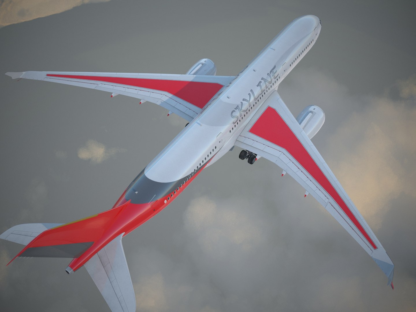 3ds Generic Jet Airliner