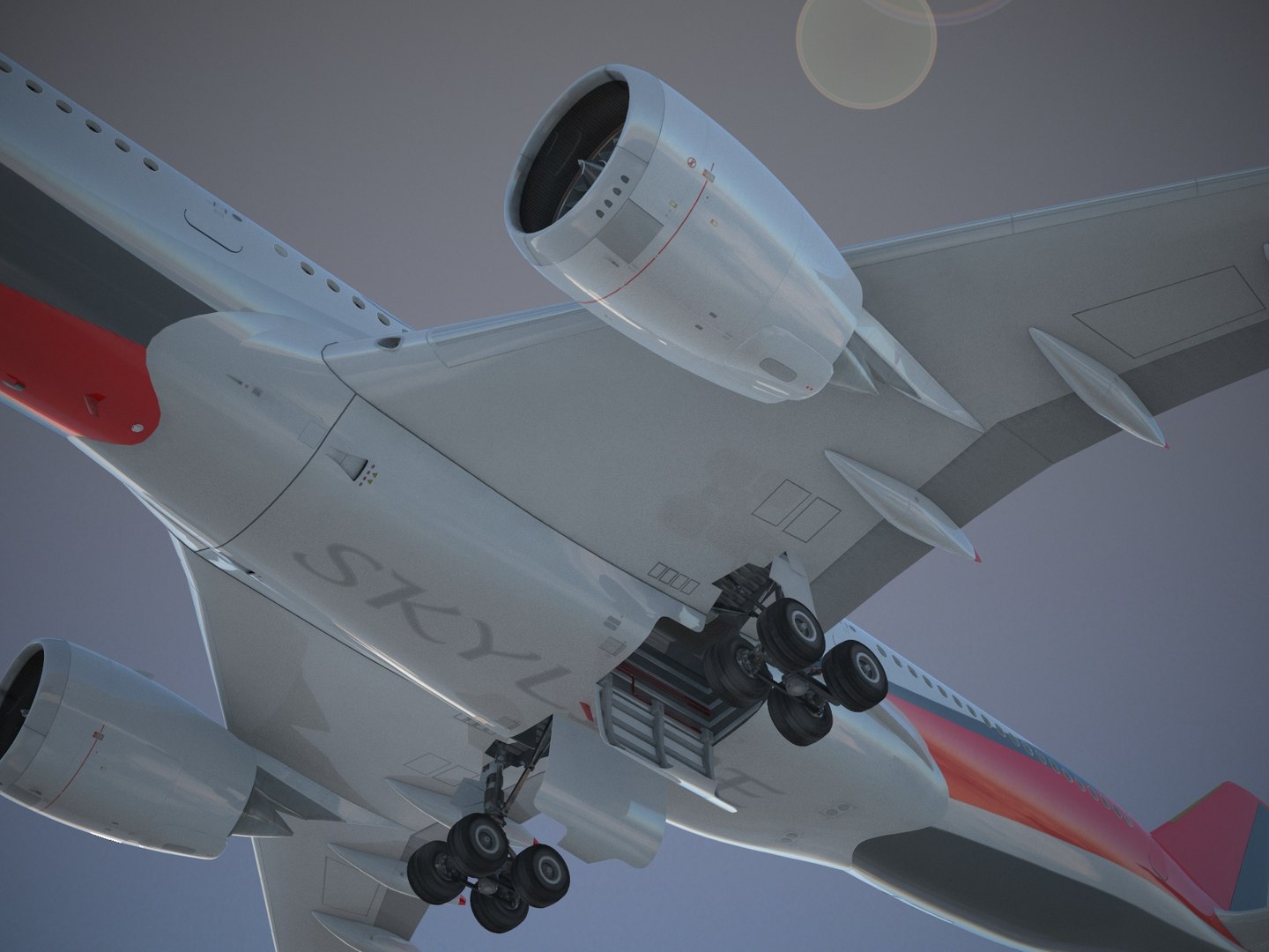 3ds generic jet airliner