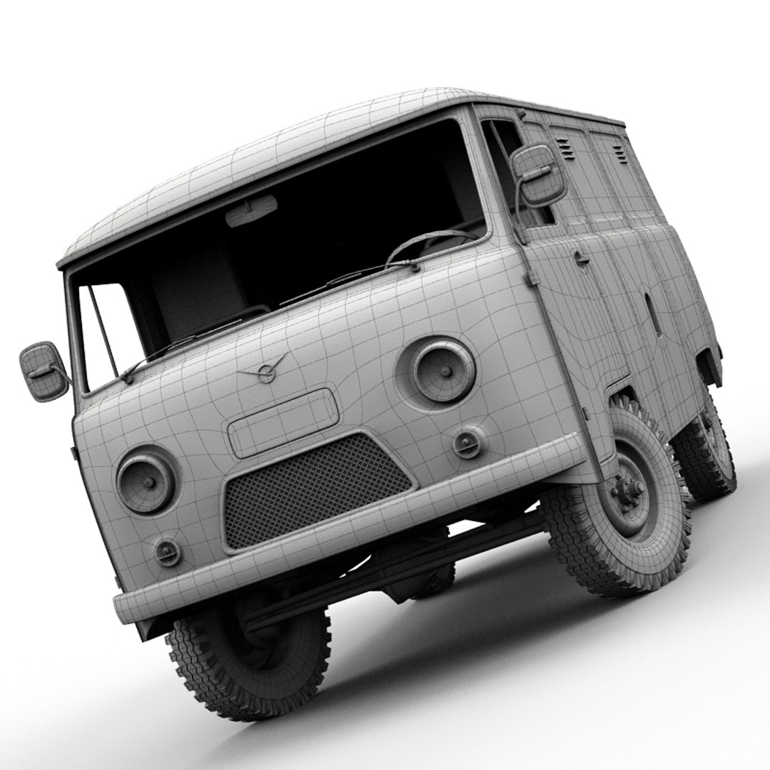 3d Model Uaz